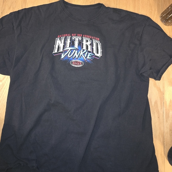 Gildan | Shirts | National Hot Rod Associationnitro Junkie Tshirt No Size | Poshmark